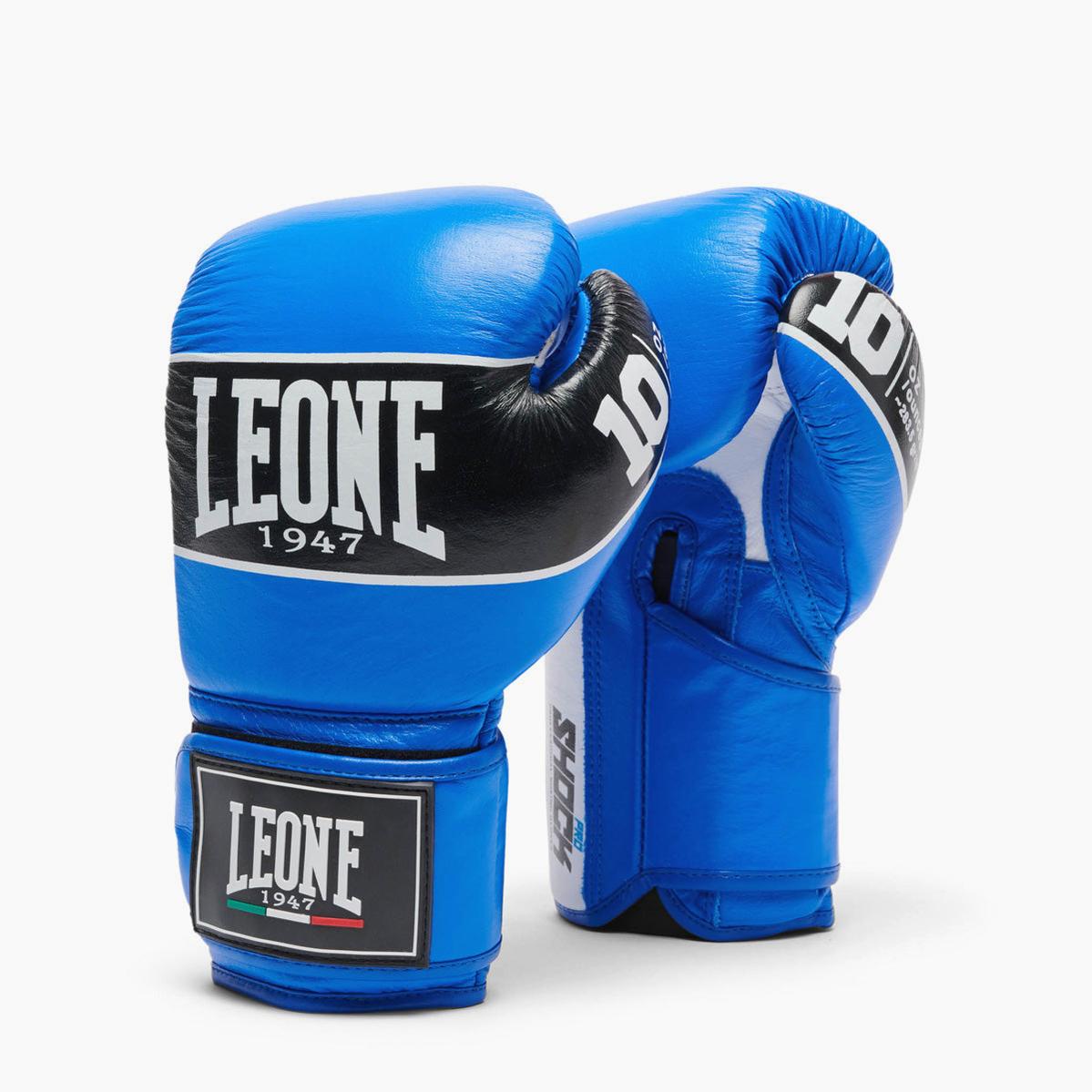 Boxhandschuhe Leone Shock Pro GN057 Blau - Combat Arena