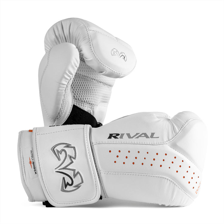 Boxsack-Handschuhe Rival RB10 Intelli-Shock Weiß – Combat Arena